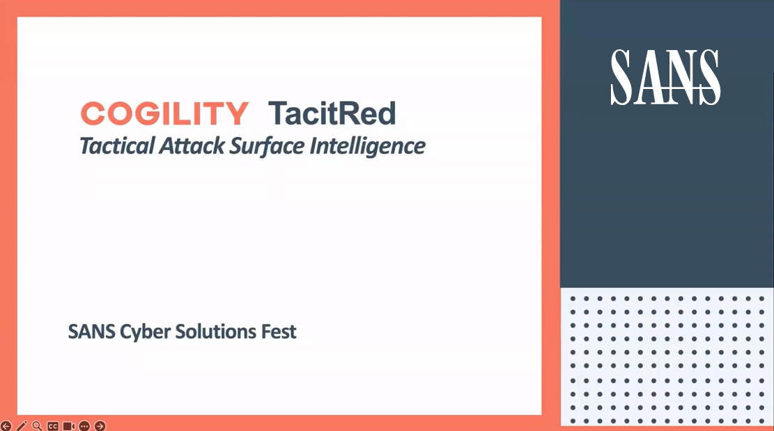Tactical Attack Surface Intelligence – What, Why, How - TacitRed by Data443